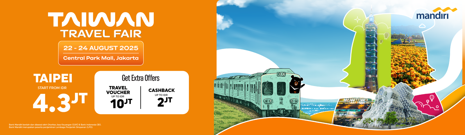 Taiwan Travel Fair 2025 | Golden Rama Tours and Travel